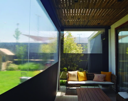 Cierre de Terraza con PVC - Cortinas el Palacio